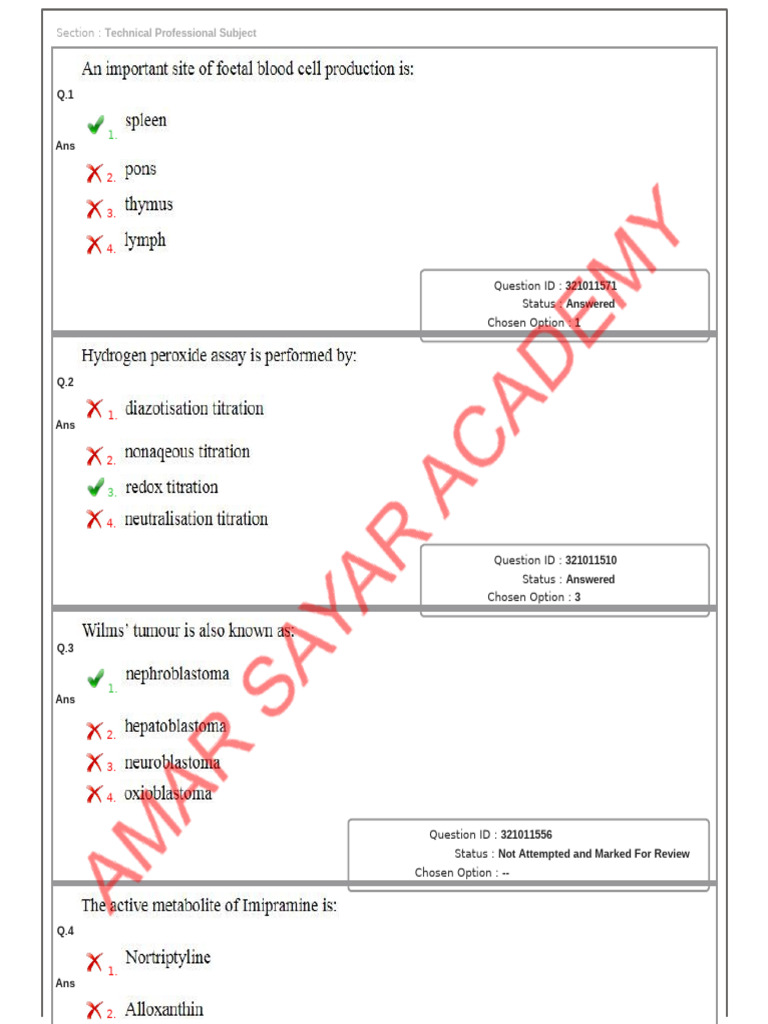 ESIC 2019 Main Exam Paper - Watermark | PDF