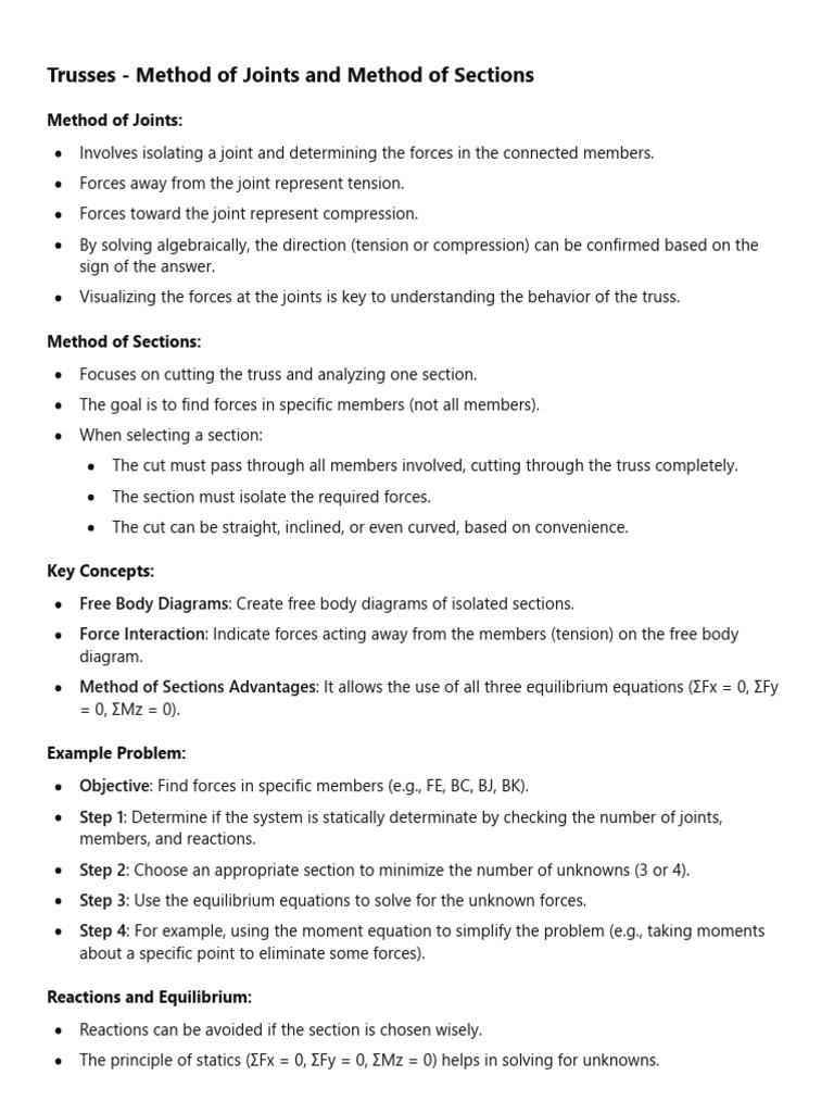 22. Trusses and Frames 1 | PDF | Structural Analysis | Truss