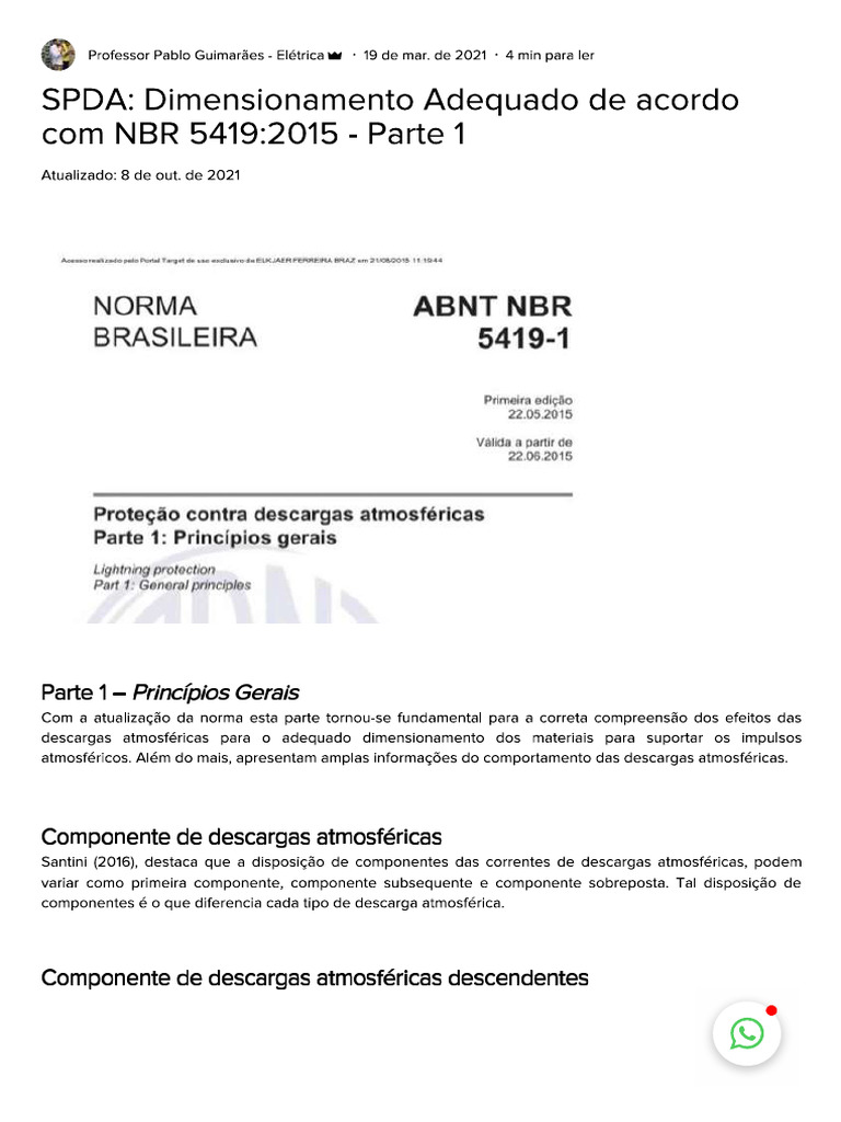 Dimensionamento Adequado | PDF