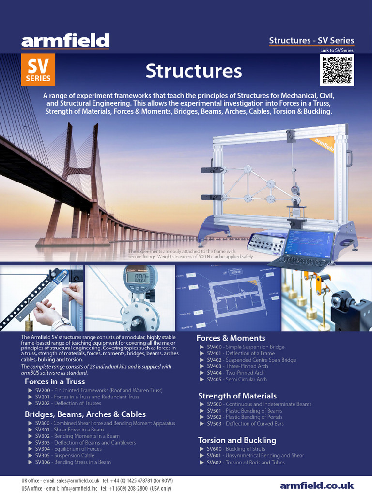 SV Structures Mini Catalogue 12 Page V2 Web | PDF | Beam (Structure ...