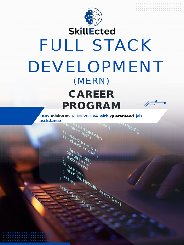 FULL STACK DEVELOPMENT (MERN) CAREER PROGRAM | PDF | Java Script | Computing