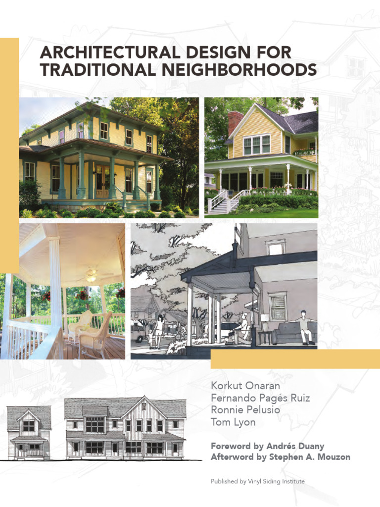 Traditional Neighborhood Design Guide | PDF | Street | Sidewalk