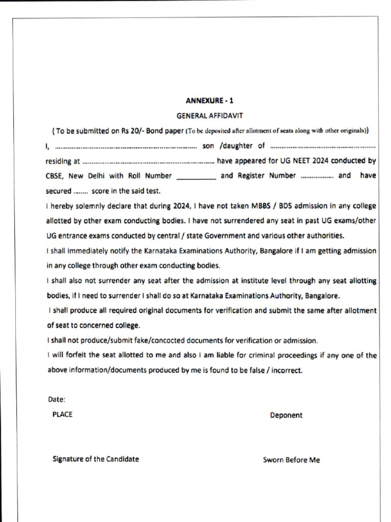 Affidavit | PDF | Vocational Education | Educational Stages
