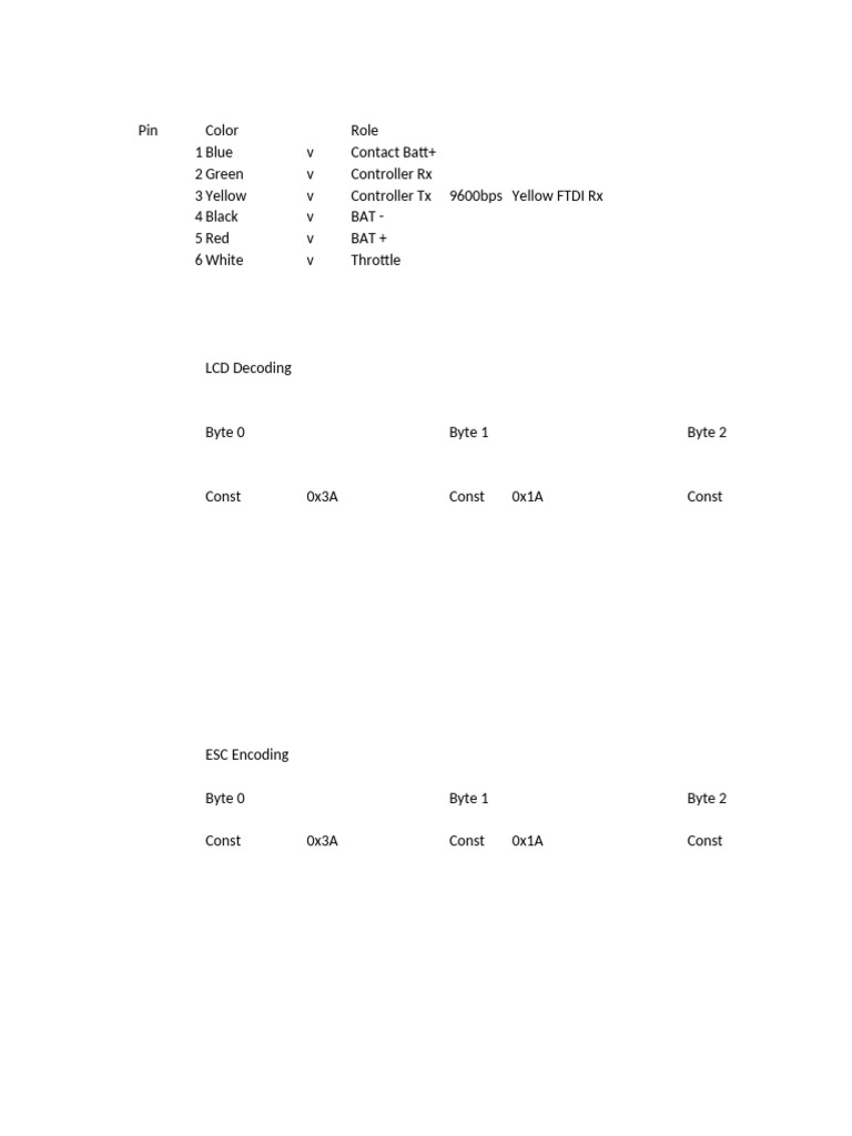 Lcd Pinout Pdf