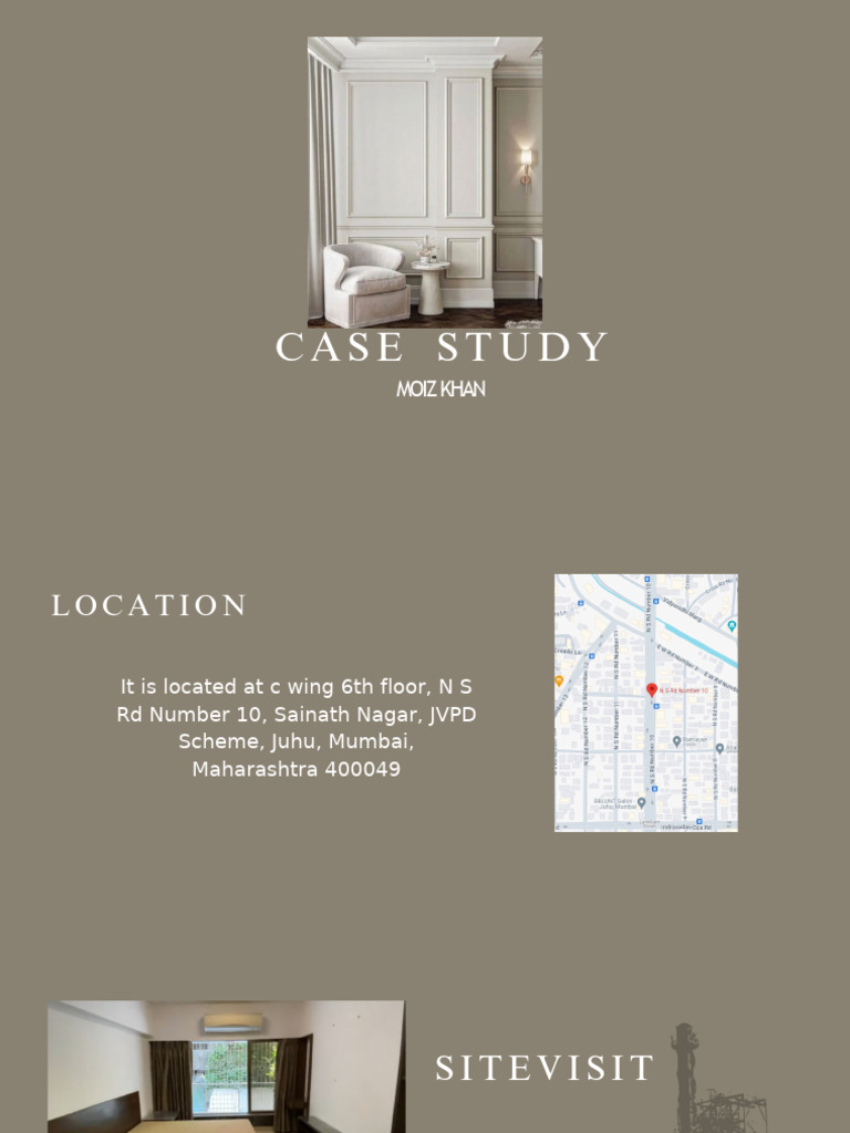 Casestudy: Moiz Khan | PDF