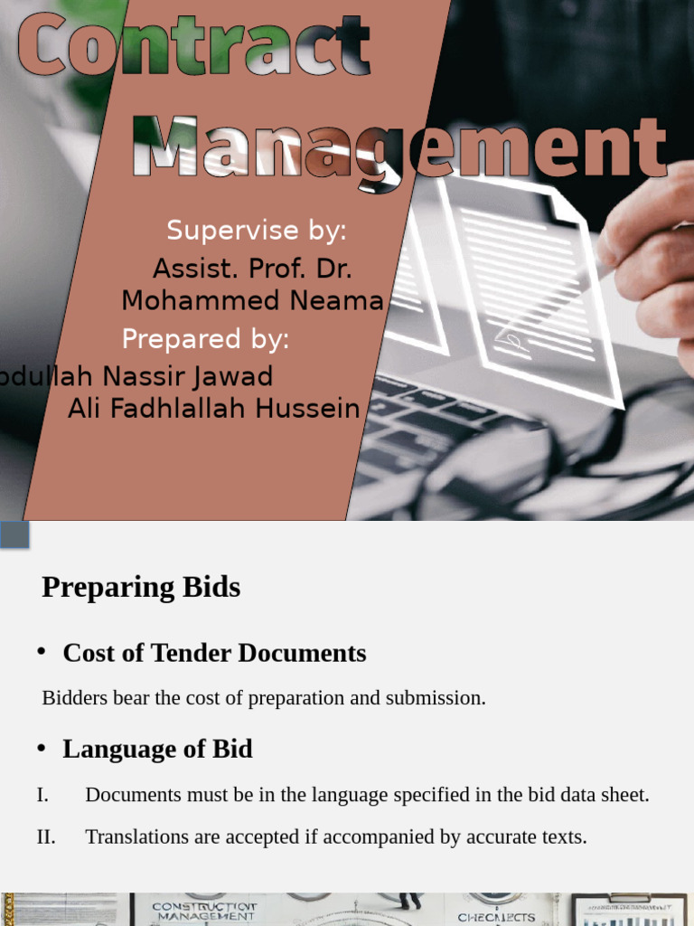 Contract Presentation Exact | PDF | Employment | Specification ...