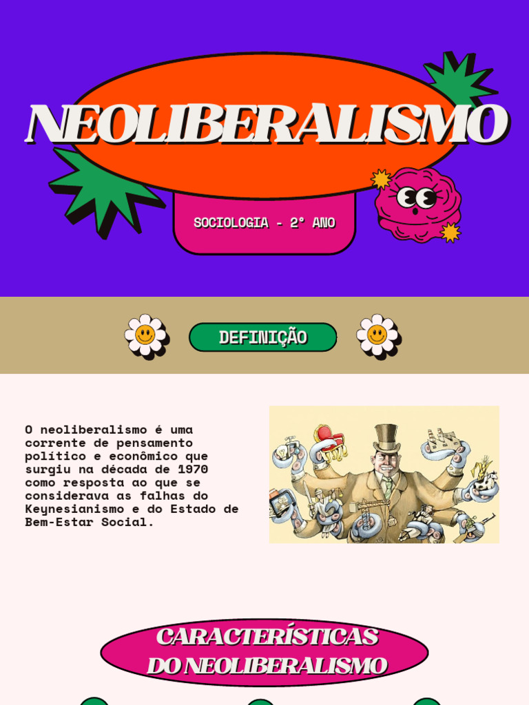 NEOLIBERALISMO | PDF | Neoliberalismo | Economia