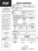 Ejari-Certificate Sample | PDF | Leasehold Estate | Renting