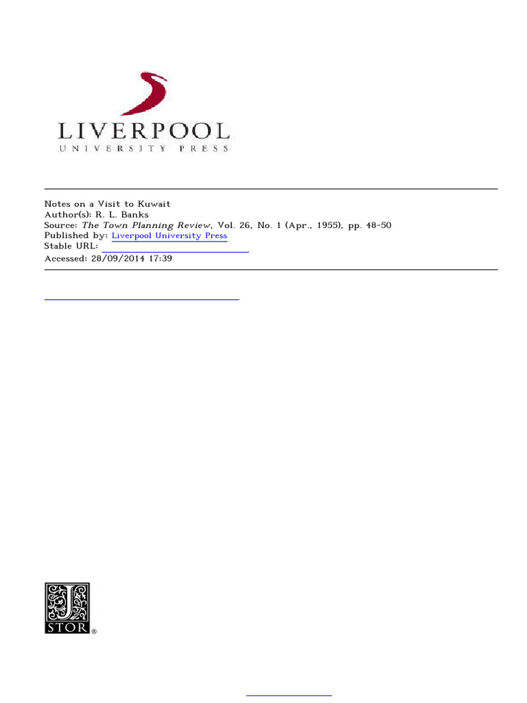 Notes On A Visit To Kuwait | PDF | Kuwait