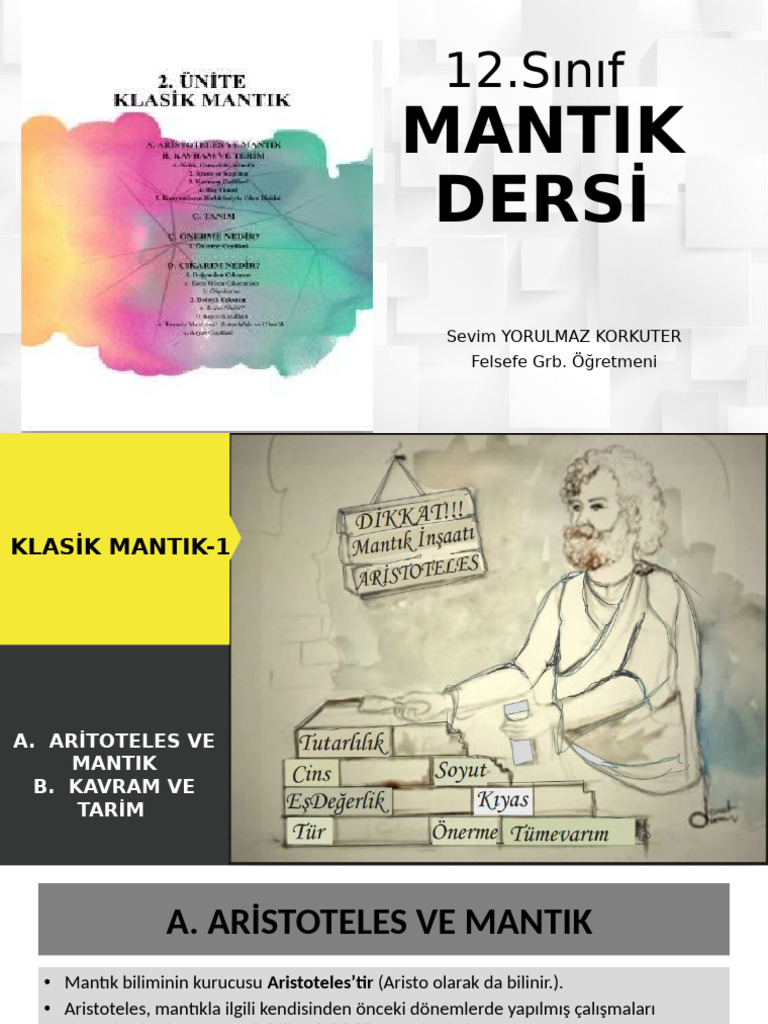 Klasik Mantik 1 | PDF