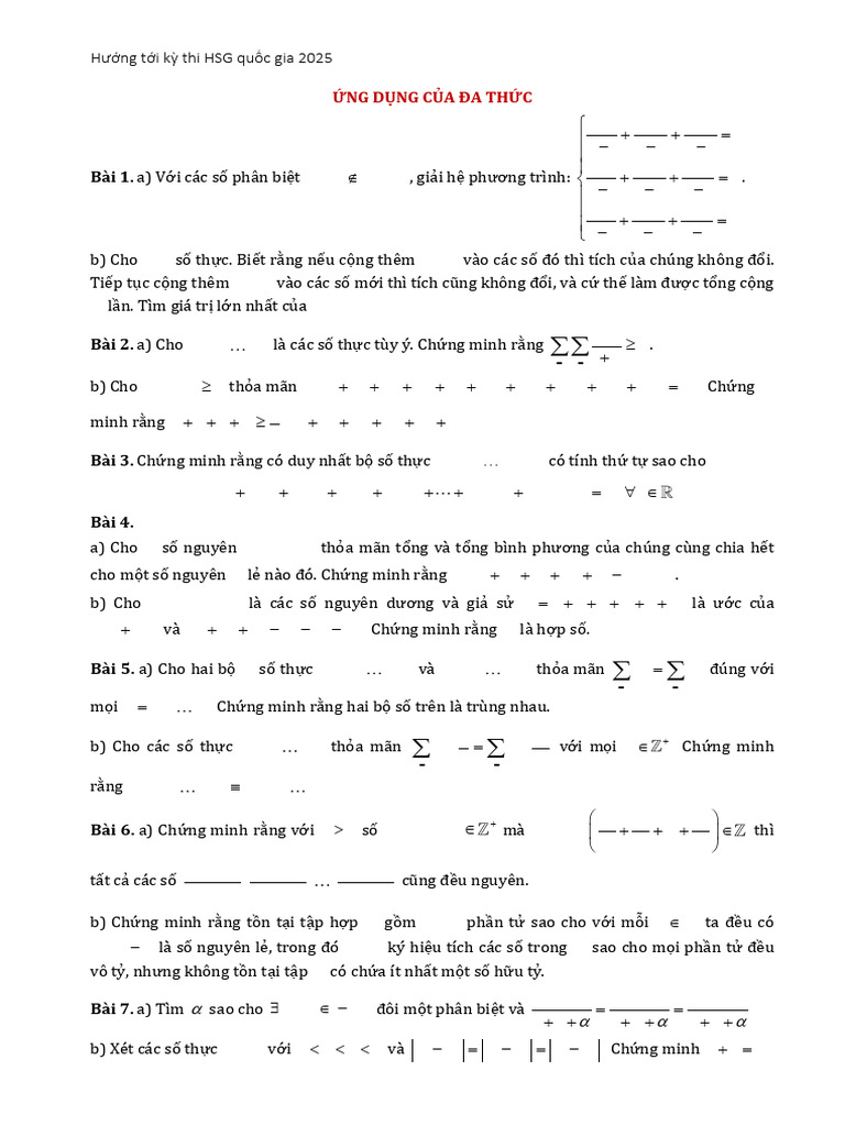 buoi 6 - ung dung da thuc | PDF