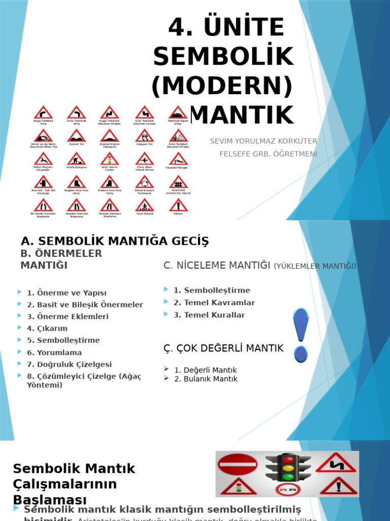 4 Ünt Semboli̇k Mantik | PDF