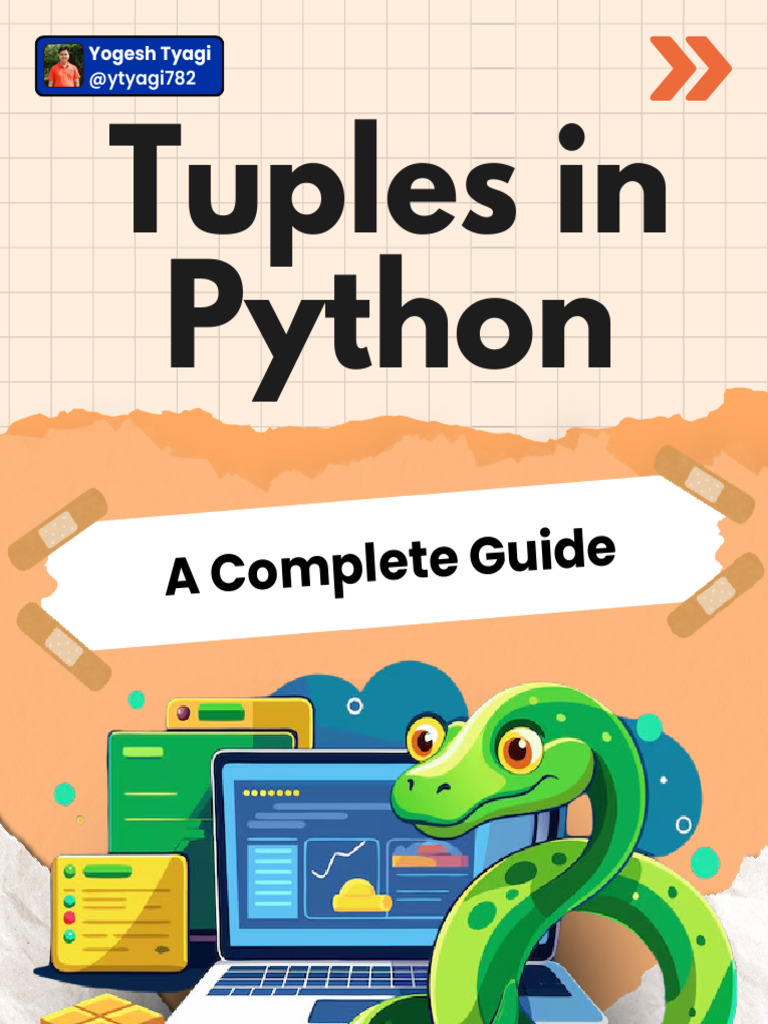 Tuples in Python | PDF | Computer Science | Software Development Tuples in Python | PDF | Computer Science | Software Development
