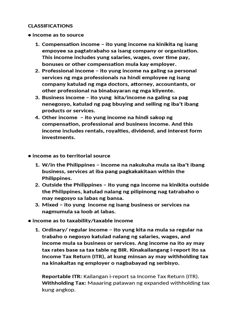 Income Tax Reporting | PDF | Payments | Taxpayer