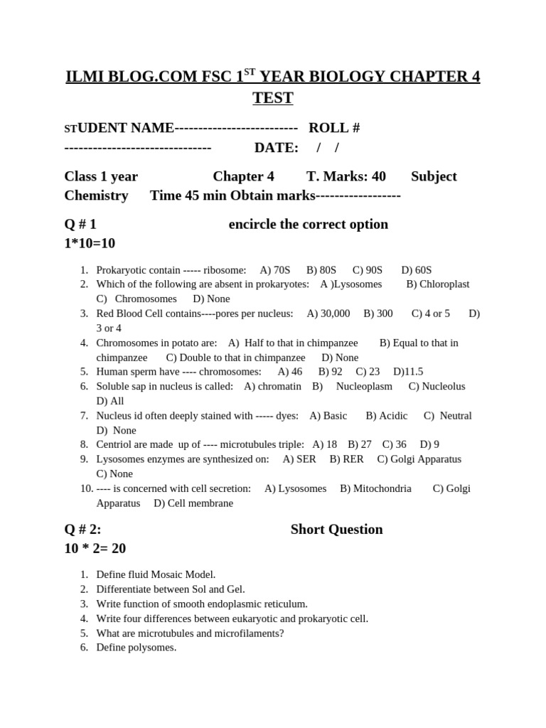 biology-11th-chap-4 | PDF