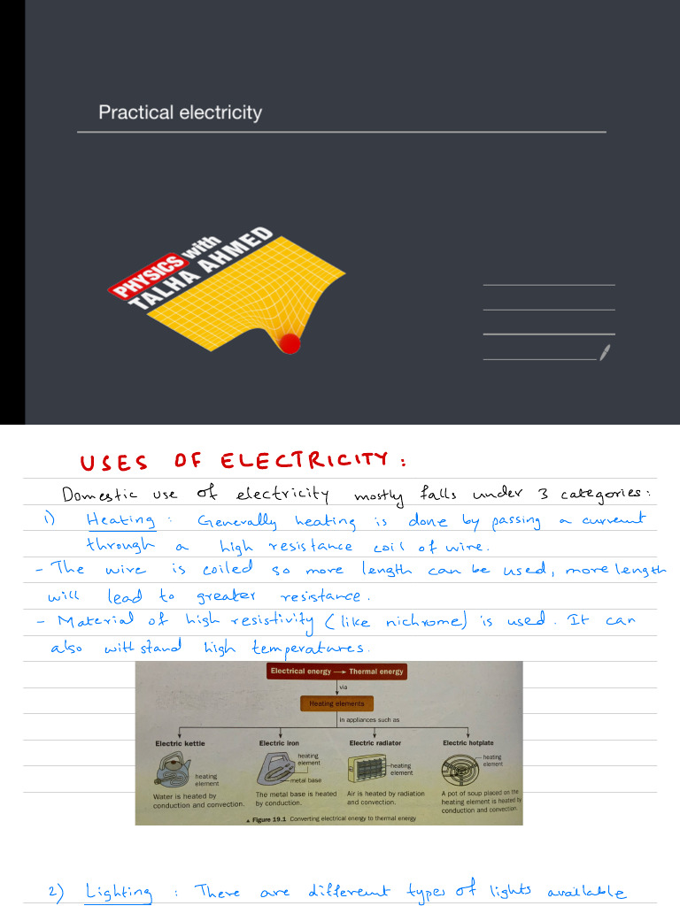 Practical Electricity | PDF | Electrical Resistance And Conductance ...