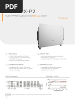 Sungrow 125CX-P2 Datasheet V4 EN | PDF | Alternating Current | Mains ...