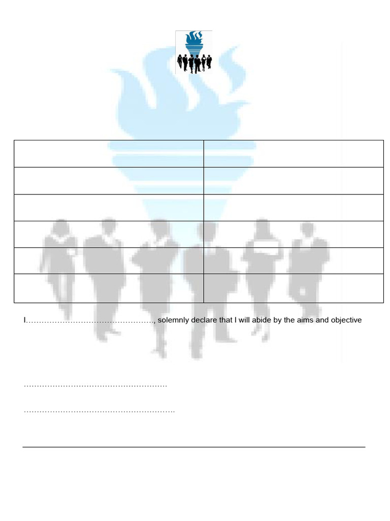 BLASC Membership Form 20232024 | PDF