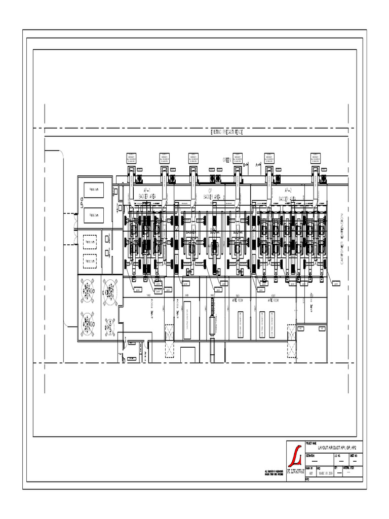 Layout Instalasi Ac - Autopack 1, GP, 2 | PDF