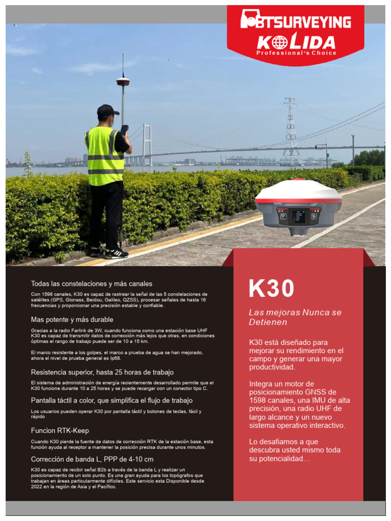 BT Kolida K30 | PDF | Sistema de Posicionamiento Global | Telecomunicaciones