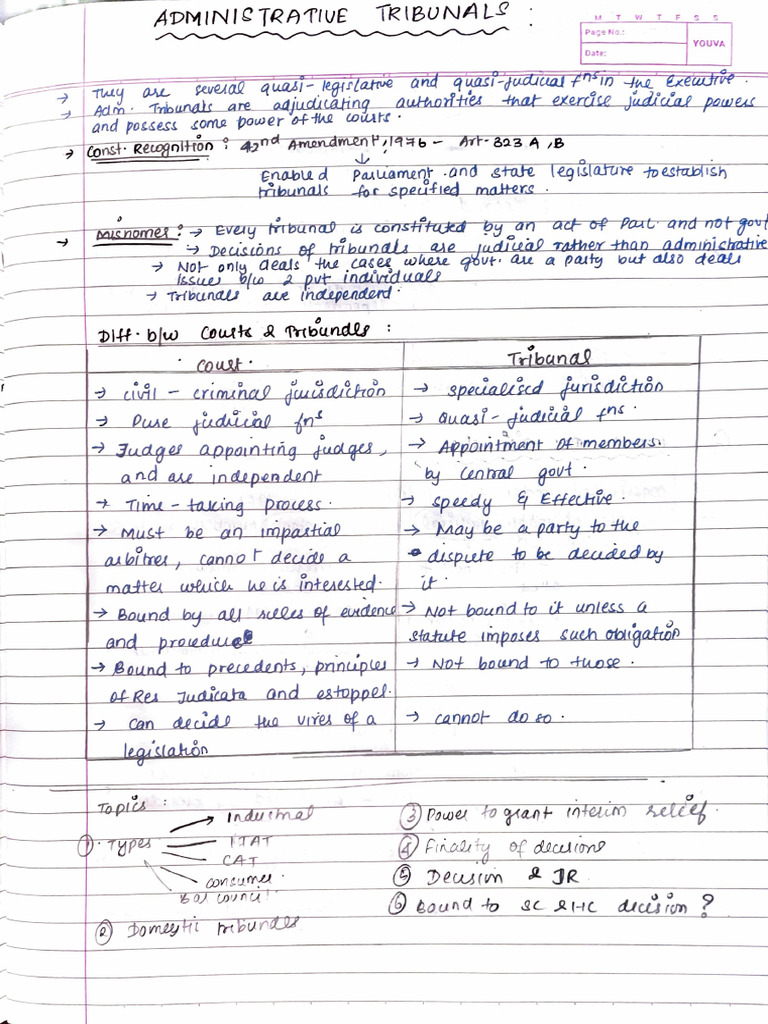 Adm Tribunals | PDF