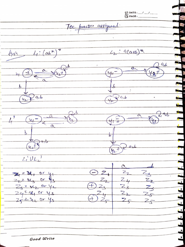 Toc practice assignment (2) | PDF