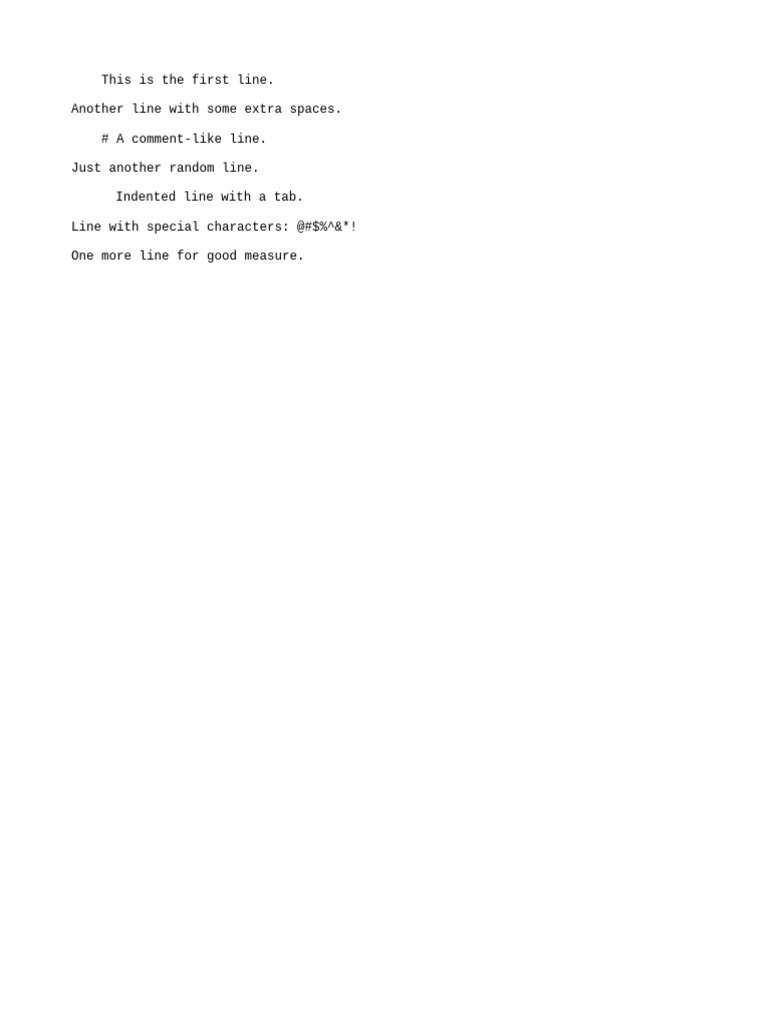Random Lines | PDF