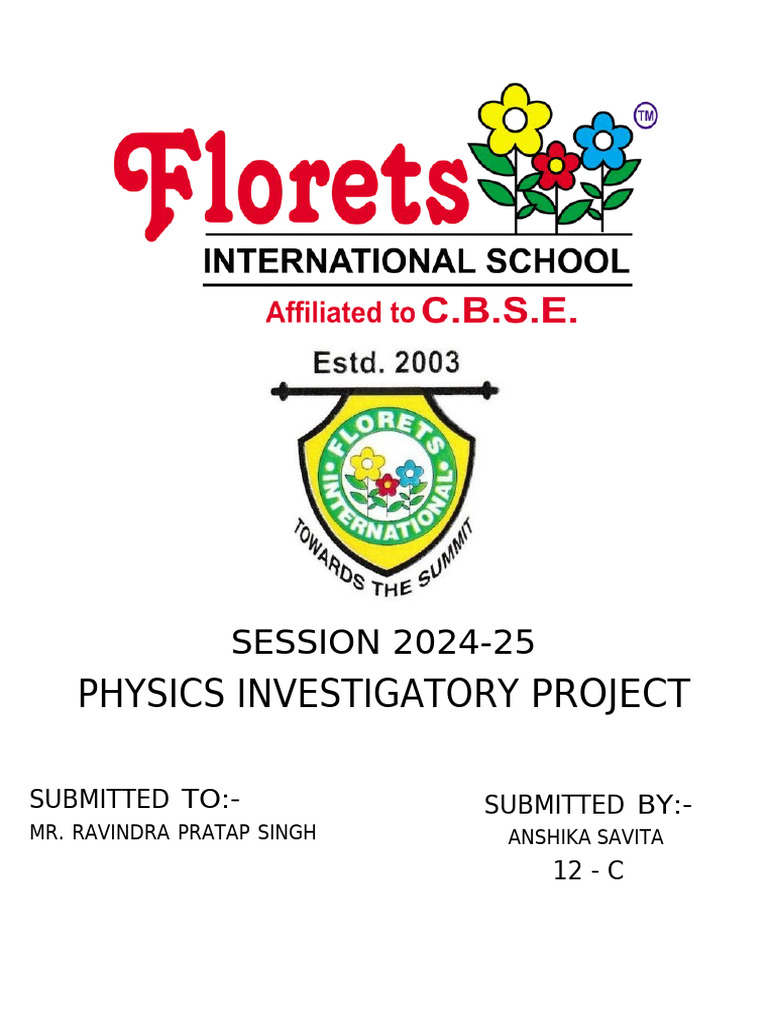 Anshika physics | PDF | Mirror | Optics