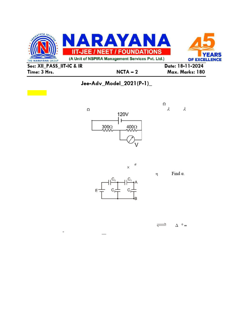 ERRATA_XII PASS_IIT_IC & IR_NCTA-2 QP & KEY (1) | PDF