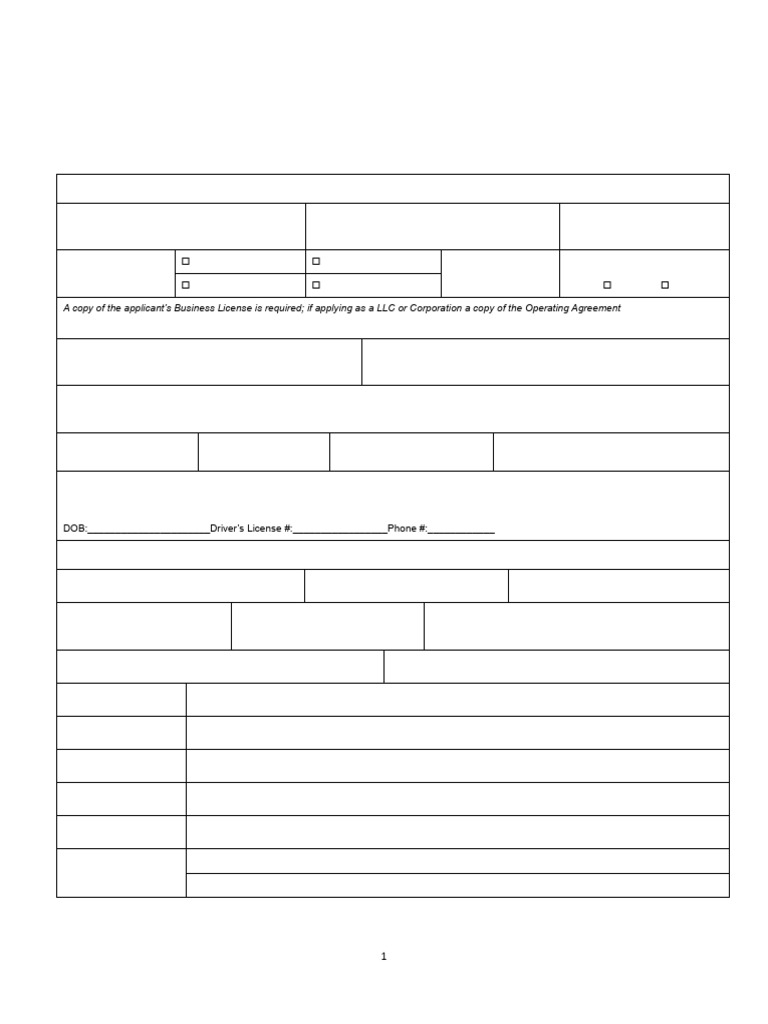 Credit Application Form - Oversea | PDF | Limited Liability Company ...