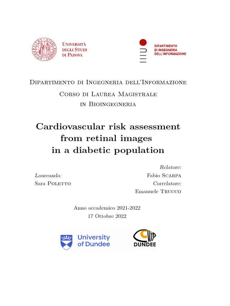 Poletto_Sara | PDF | Retina | Human Eye