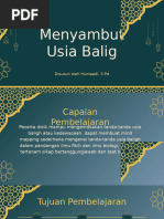 LKPD Menyambut Usia Baligh Kelas 4 | PDF