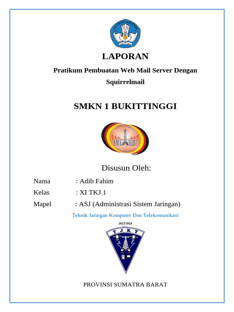 Laporan Praktikum Web Mail Server | PDF