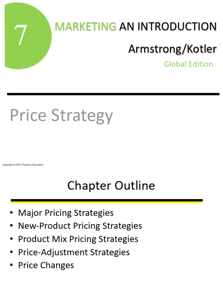 Chap 7_Pricing Strategy | PDF | Pricing | Prices