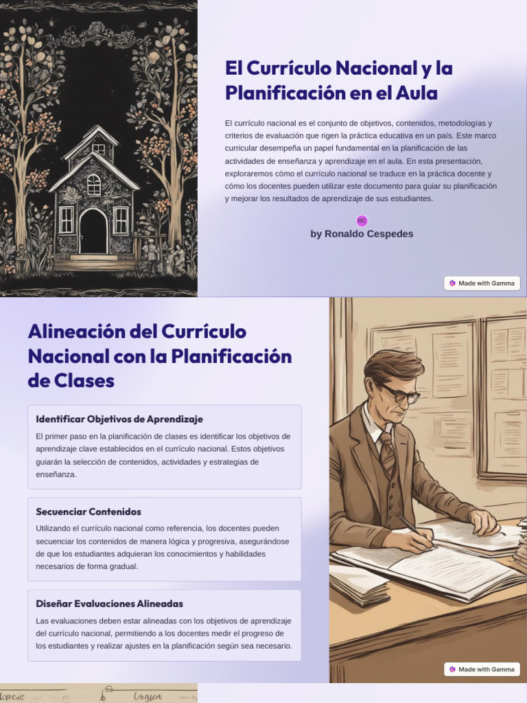 Planificación Efectiva del Currículo Nacional | PDF | Plan de estudios ...