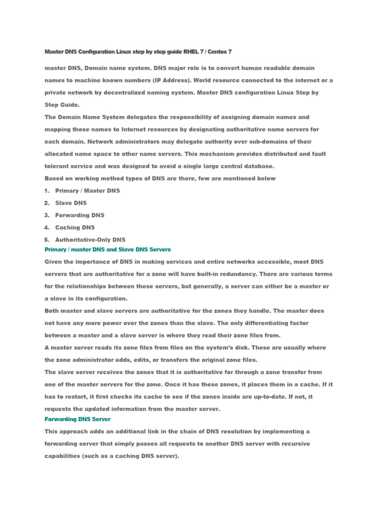 Dns Server Pdf Domain Name System Communications Protocols