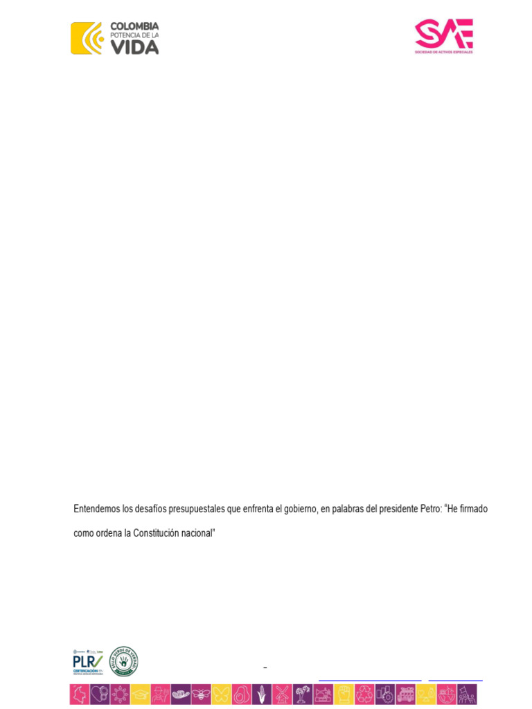 Carta Presidenta | PDF | Colombia | Gobierno