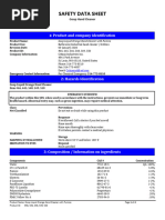 Fast Orange Pumice Lotion SDS | PDF | Dangerous Goods | Safety