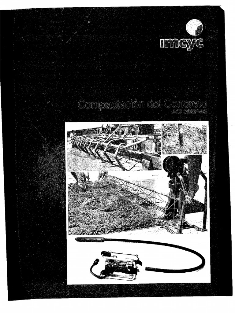 Compactación Del Concreto ACI 309R-96 | PDF