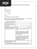 Disposal Instruction For Handling Foreign Inward Remittances | PDF ...