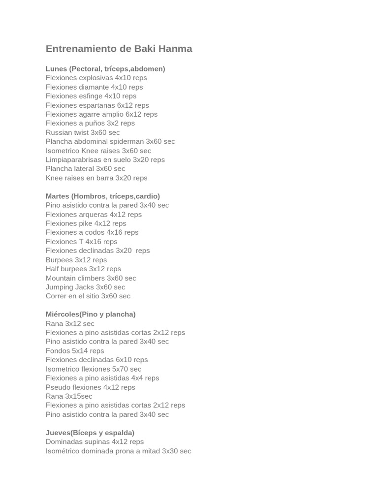 Documento Sem Nome | PDF | Entrenamiento con pesas