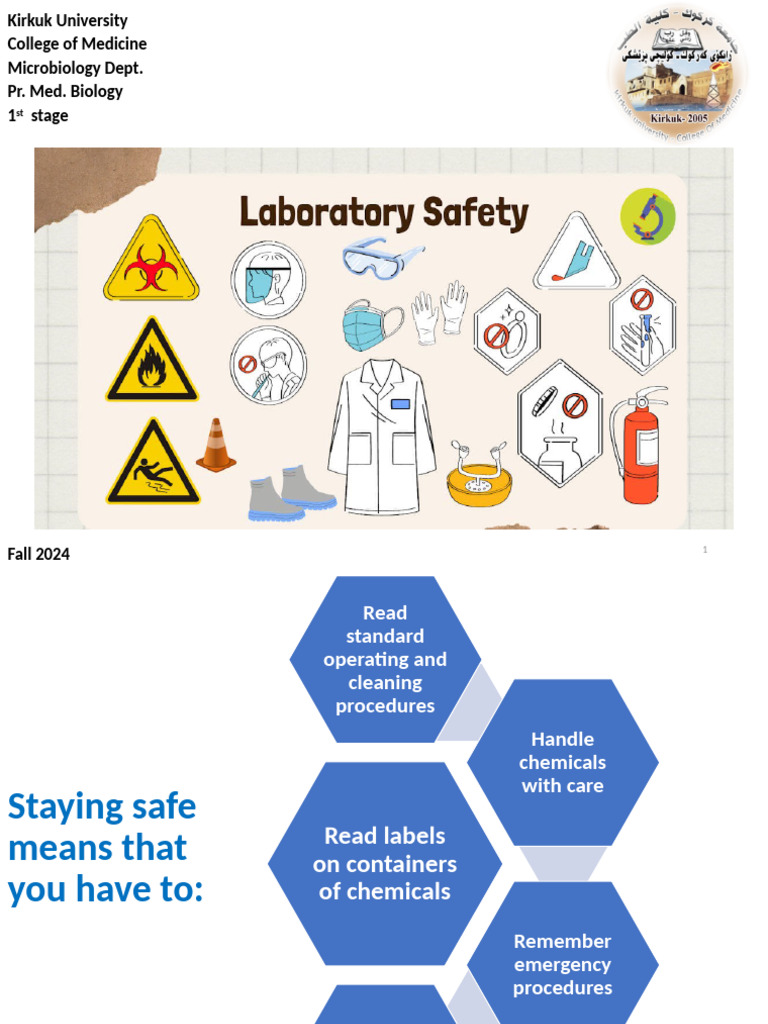 1. Lab Safety Guidelines-1 | PDF