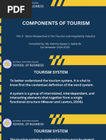 Leiper's Tourism System Explained | PDF | Tourism | System