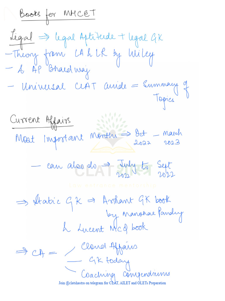 Book For Mhcet by Cs | PDF
