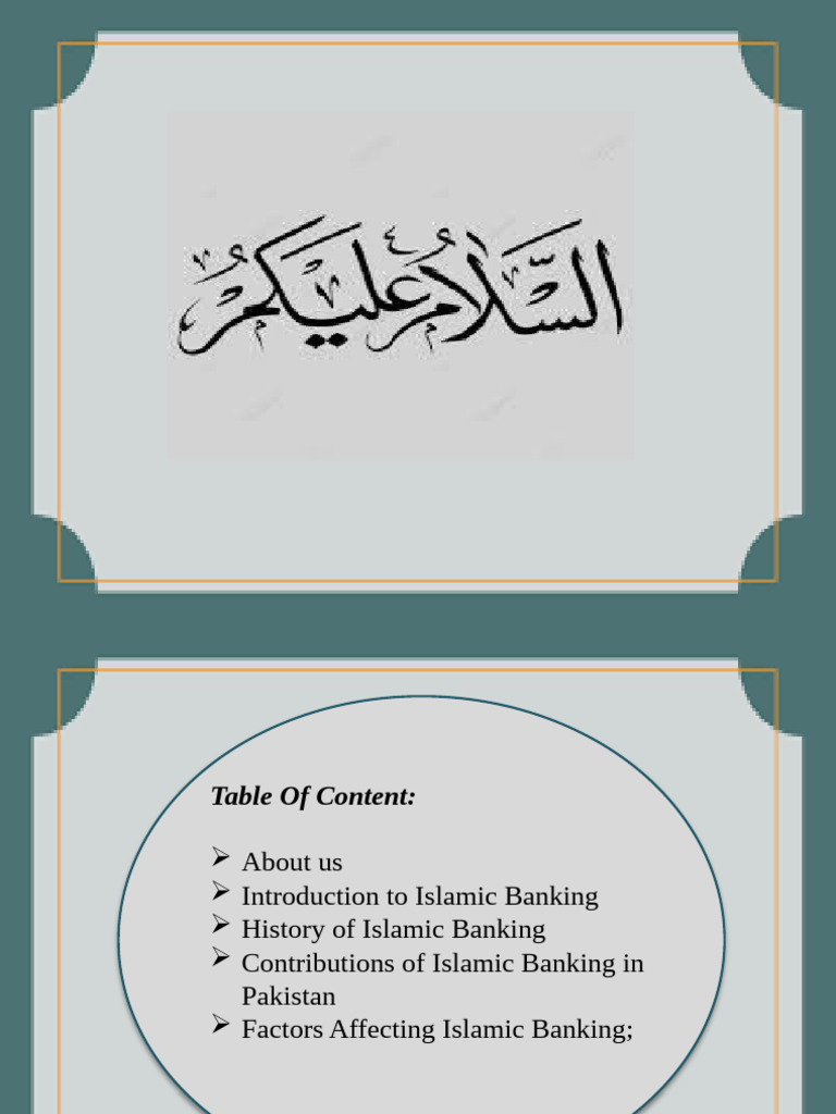 Presentation2 Islamic Banking | PDF | Islamic Banking And Finance | Banks