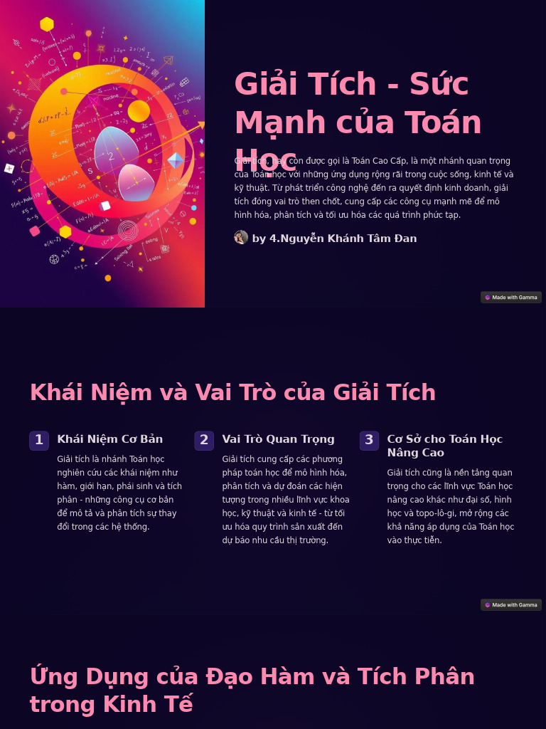 Giai Tich Suc Manh Cua Toan Hoc | PDF