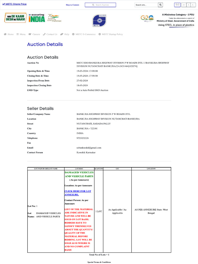 Auction Notice Compressed | PDF