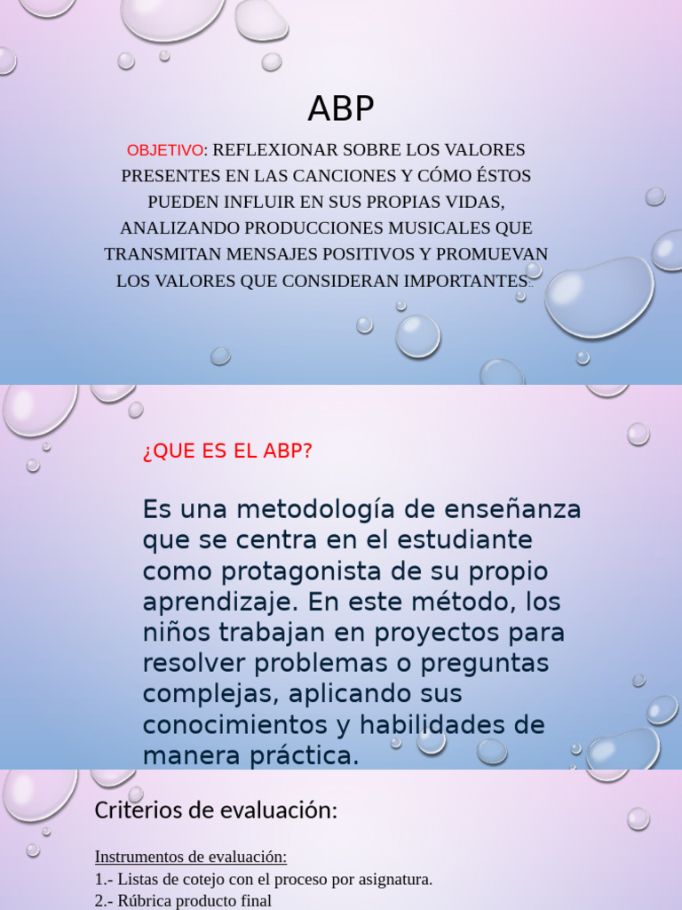 ABP OCTAVO BASICO | PDF