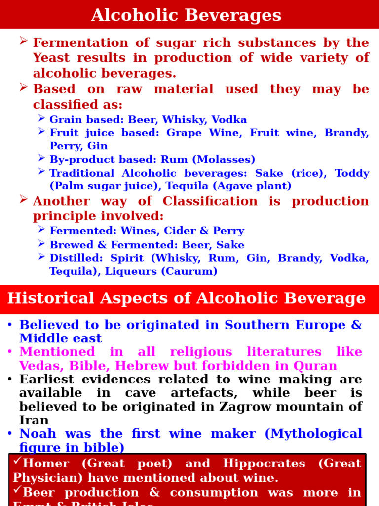 Technology Alcoholic Beverages | PDF | Brewing | Beer