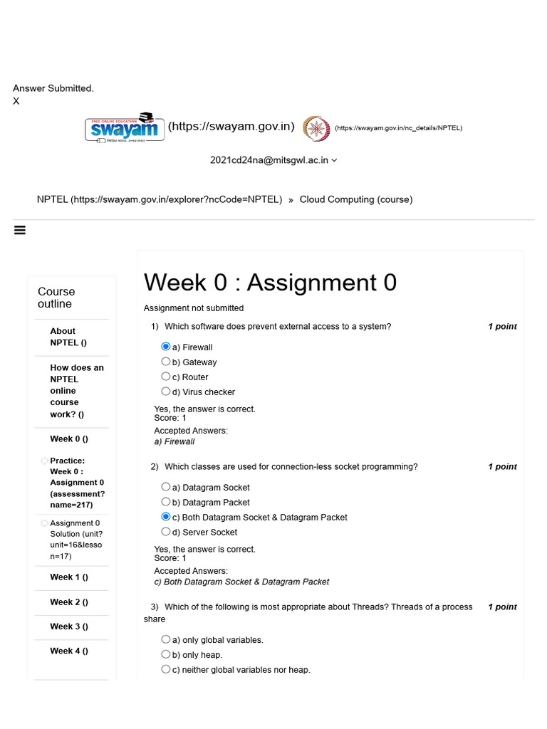 All Quiz Pdf Cloud Computing Pdf Cache Computing Service
